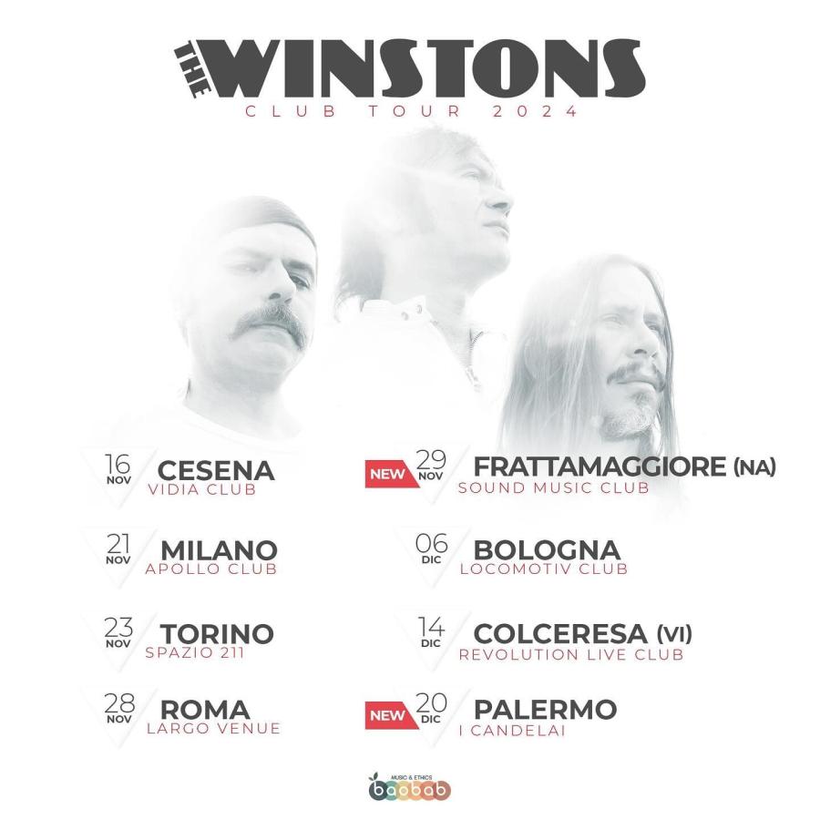 Concierto The Winstons - Cartel