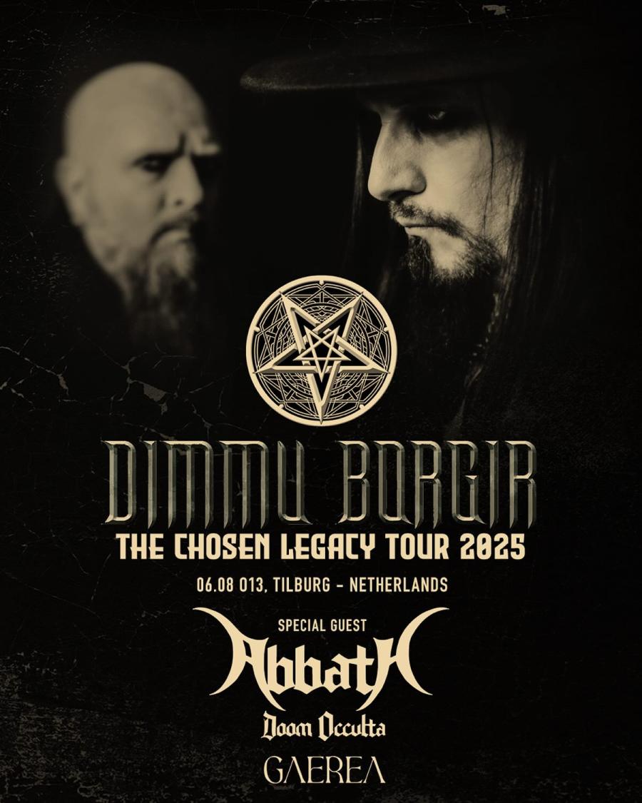 Dimmu Borgir - The Chosen Legacy Tour 2025 - Line up
