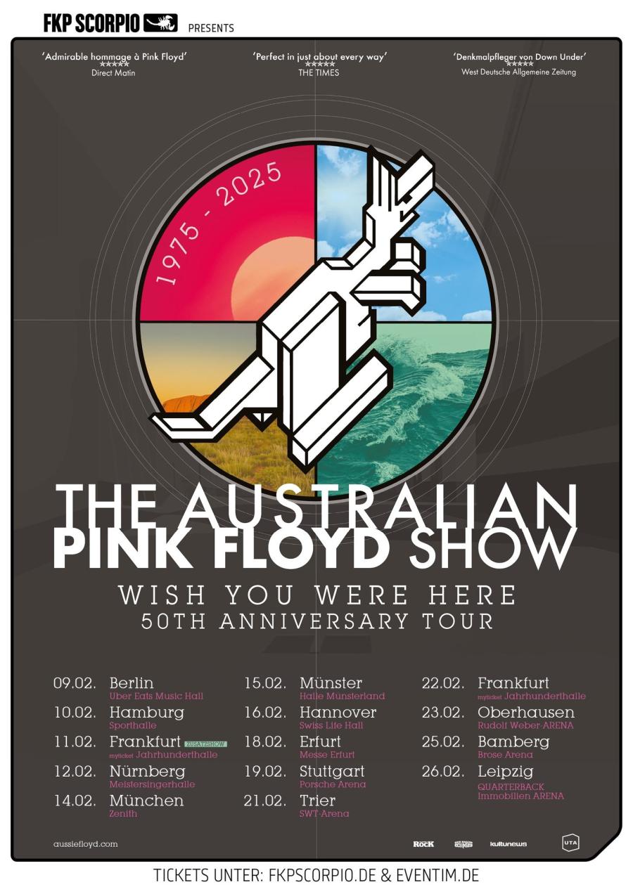 Event The Australian Pink Floyd Show - Line up