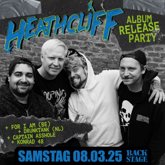 Heathcliff + Drunktank - Line up