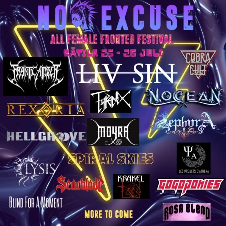 No Excuse Festival 2025 - Line up