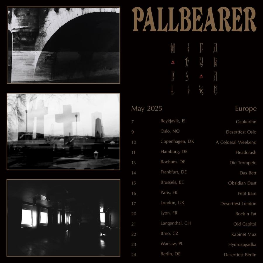 Concert Pallbearer - Line up