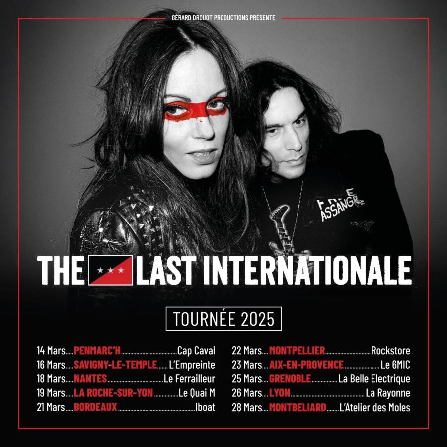 The Last Internationale - Tournée 2025 - Line up
