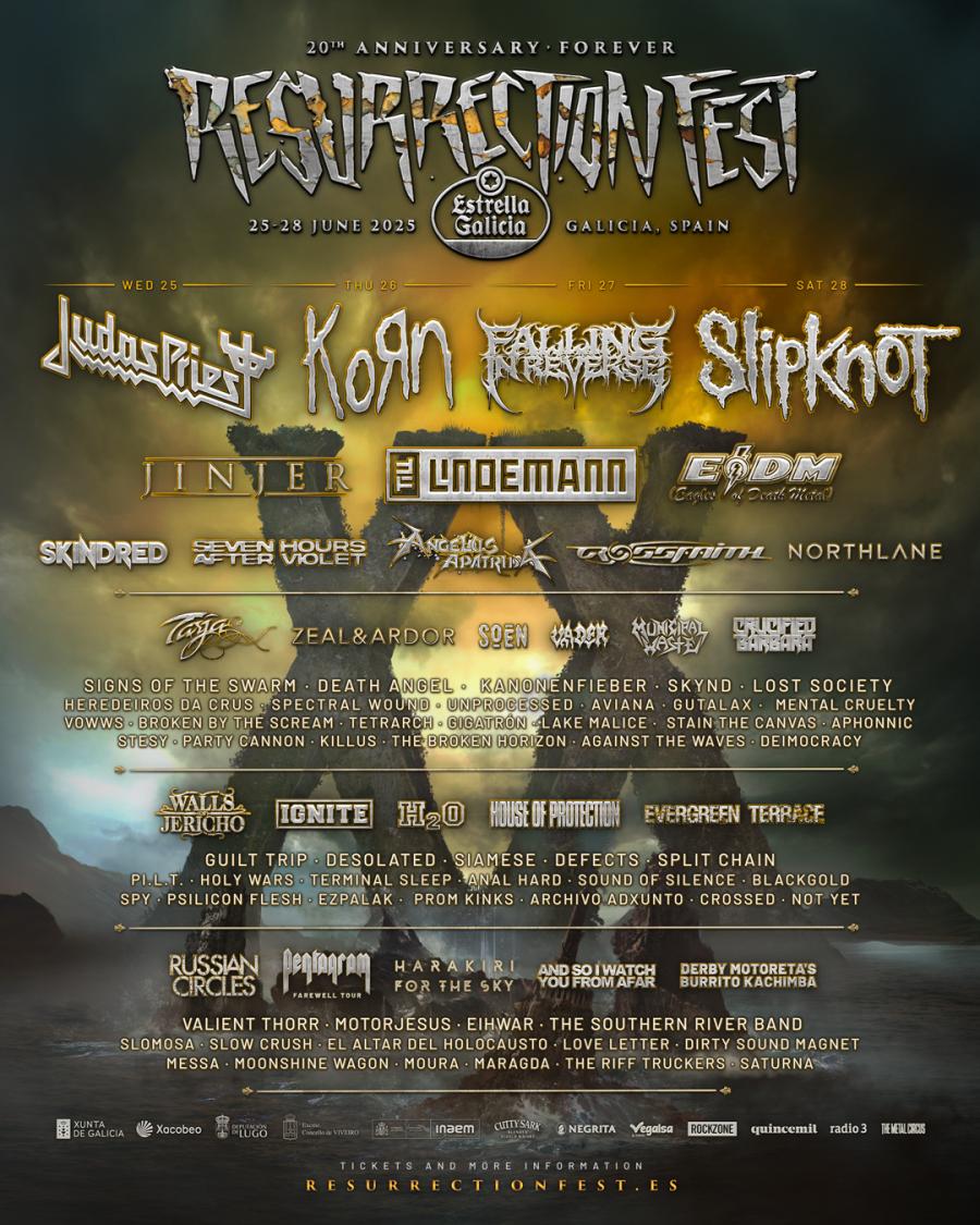 Resurrection Fest 2025 - Line up