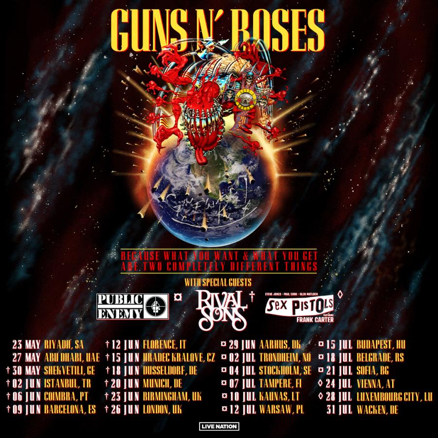 Event Guns N' Roses - 18/07/2025 - Belgrade - Usce Park - Serbia