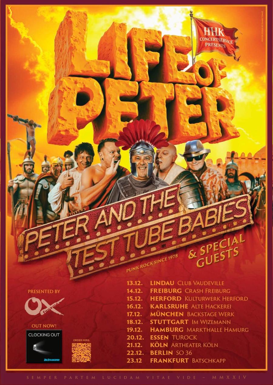 Event Peter And The Test Tube Babies - Line up