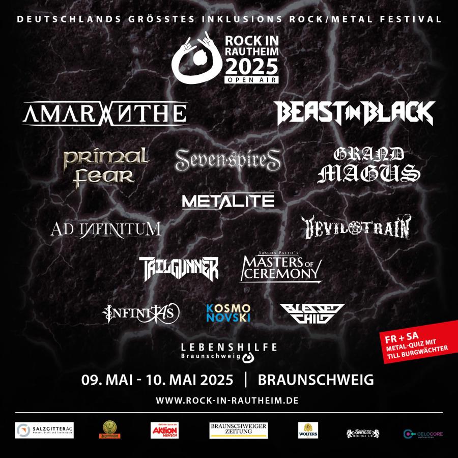 Rock in Rautheim 2025 - 09/05/2025 (2 days) - Braunschweig - Germany