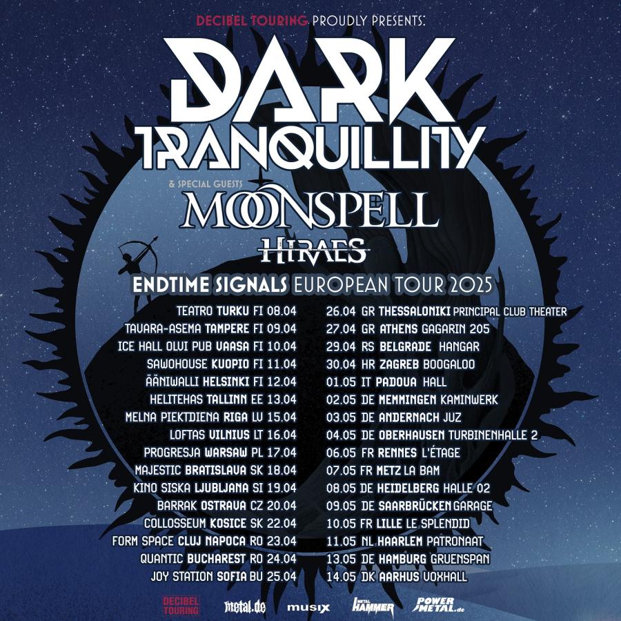 Event Dark Tranquillity - Line up