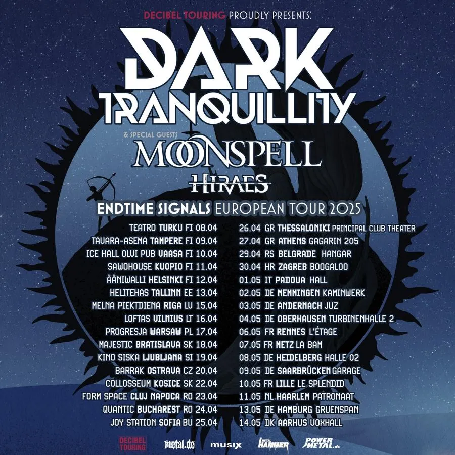 Concert Dark Tranquillity - 10/05/2025 - Lille - Le Splendid - France