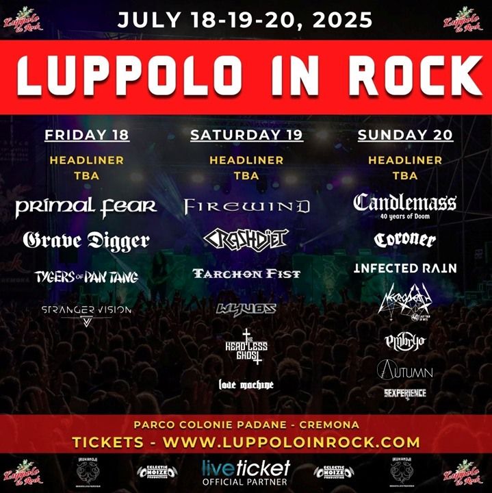 Luppolo in Rock 2025 - Line up
