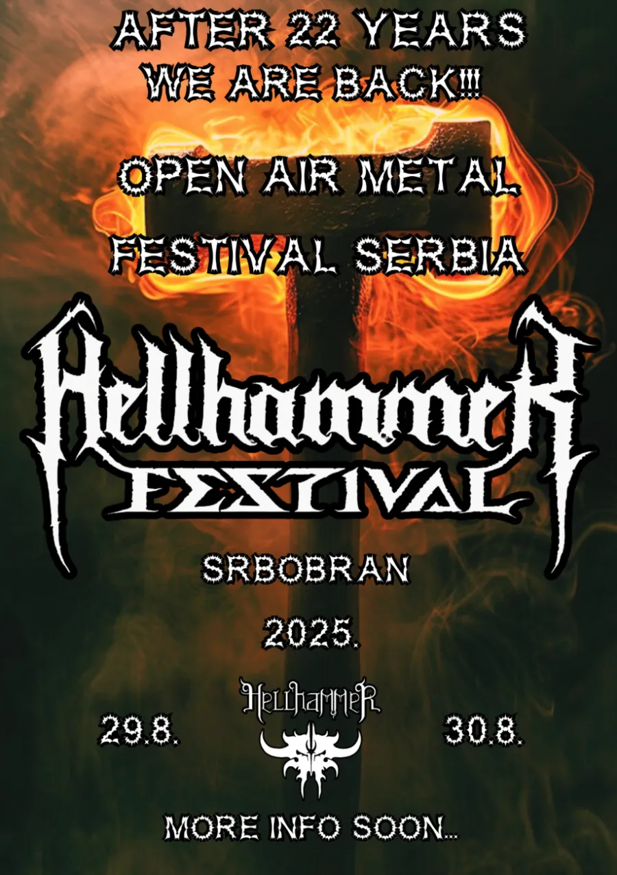 Hellhammer Festival OA - 29/08/2025 (2 jours) - Srbobran - Serbie