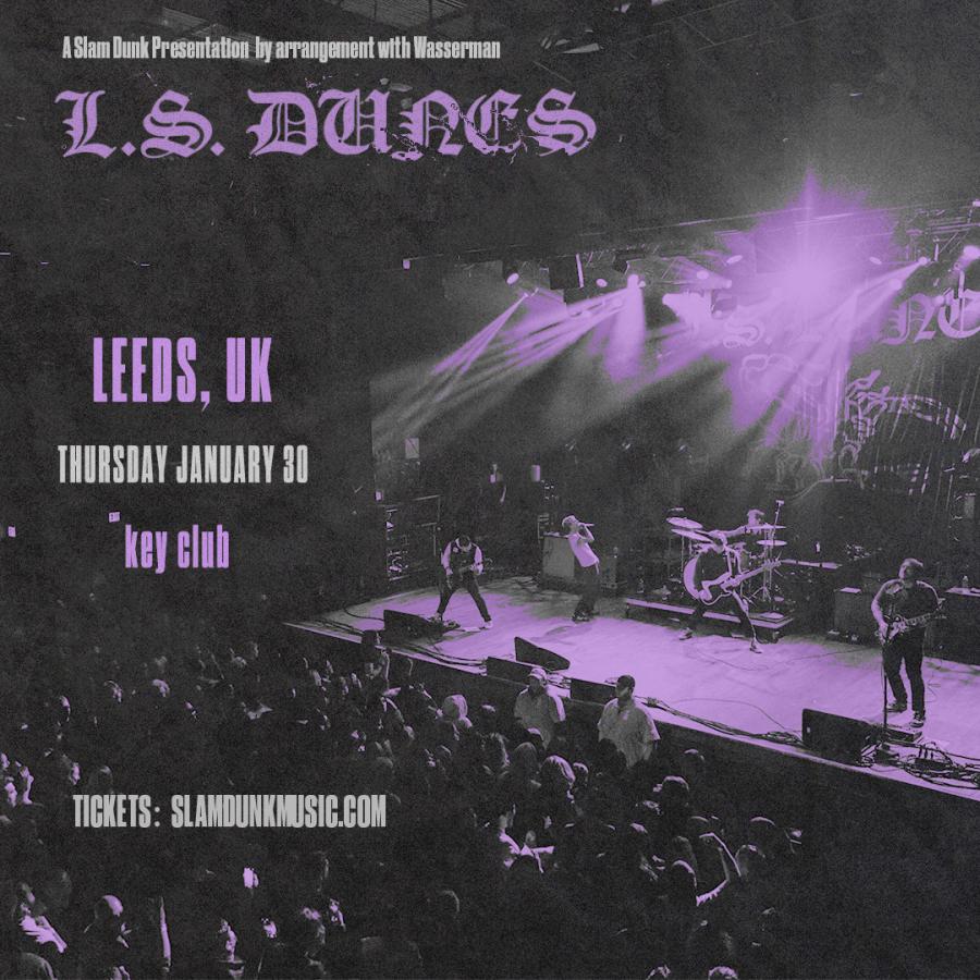 Event L.S. Dunes - 30/01/2025 - Leeds - The Key Club - United Kingdom