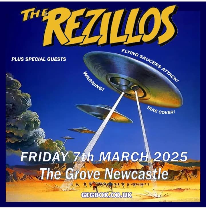 Event The Rezillos - 07/03/2025 - Newcastle - The Grove - United Kingdom