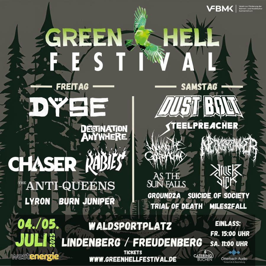 Green Hell Festival 2025 - Line up