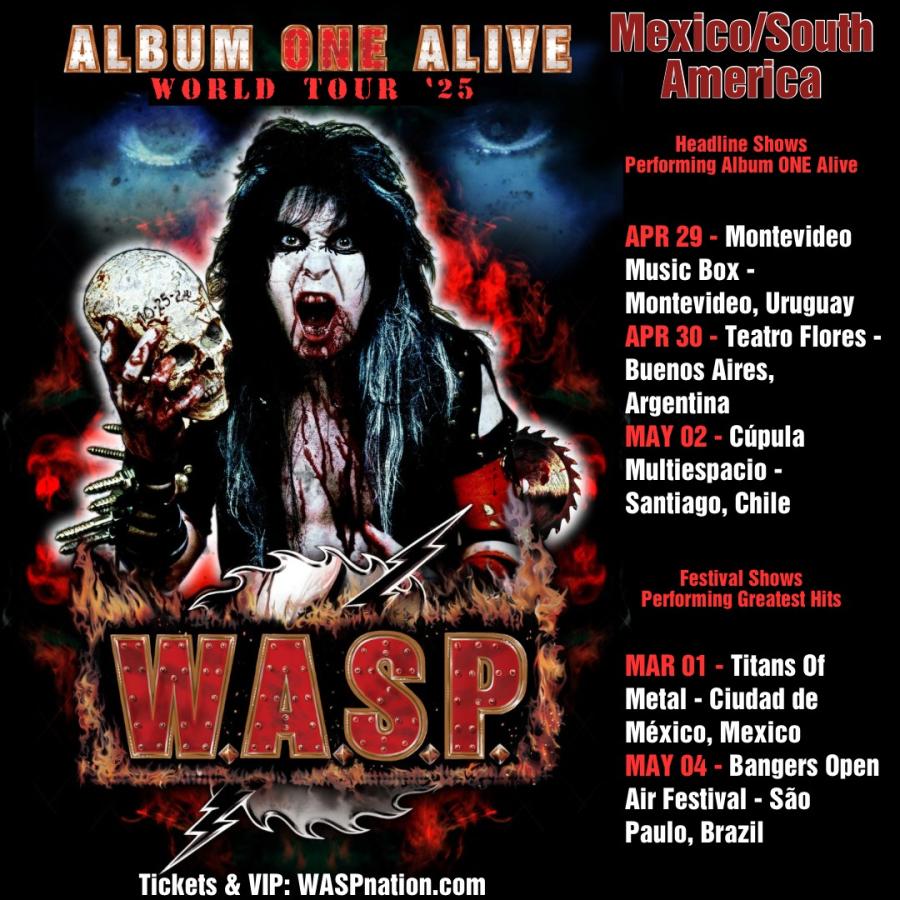 Event W.A.S.P. - Line up
