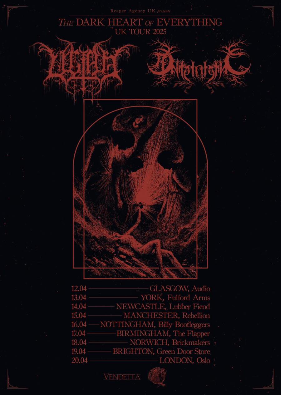 Ultha + Ante-Inferno - The Dark Heart of Everything UK Tour - Groupes