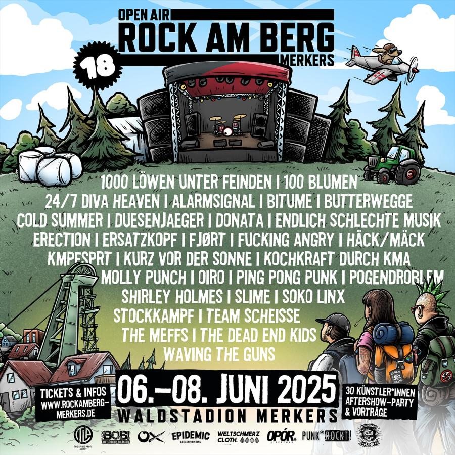 Rock am Berg Merkers 2025 - 06/06/2025 (3 jours) - Merkers - Allemagne