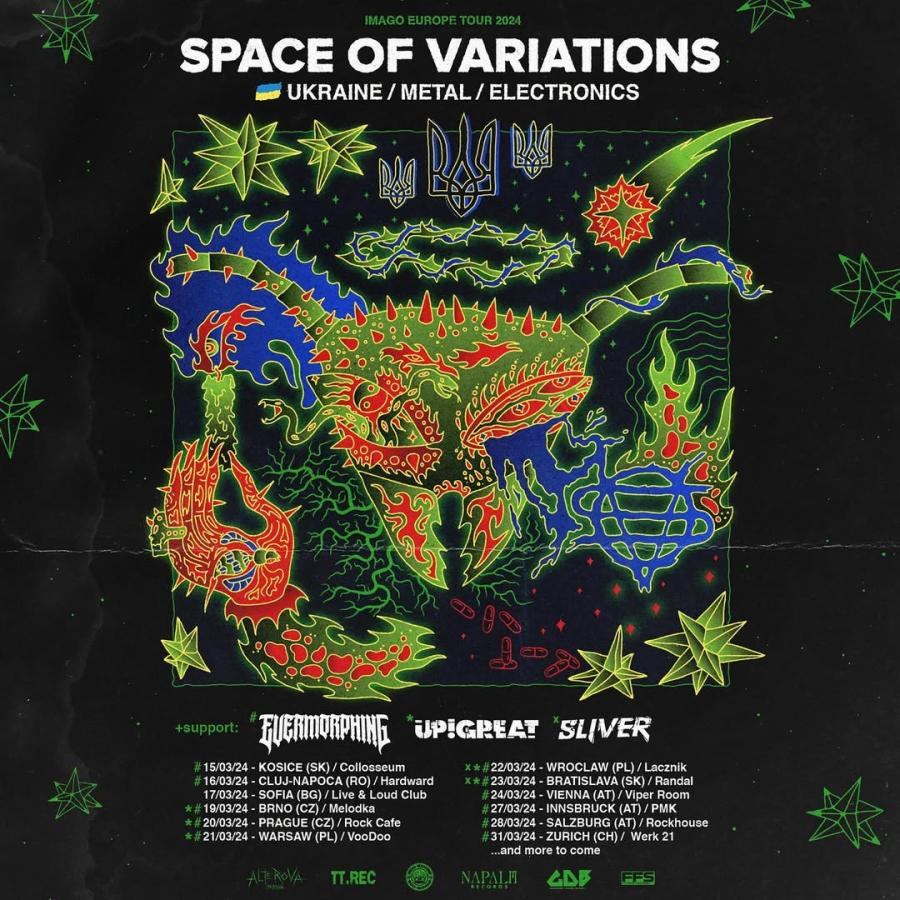 Space Of Variations - Tour 2025 - Groupes