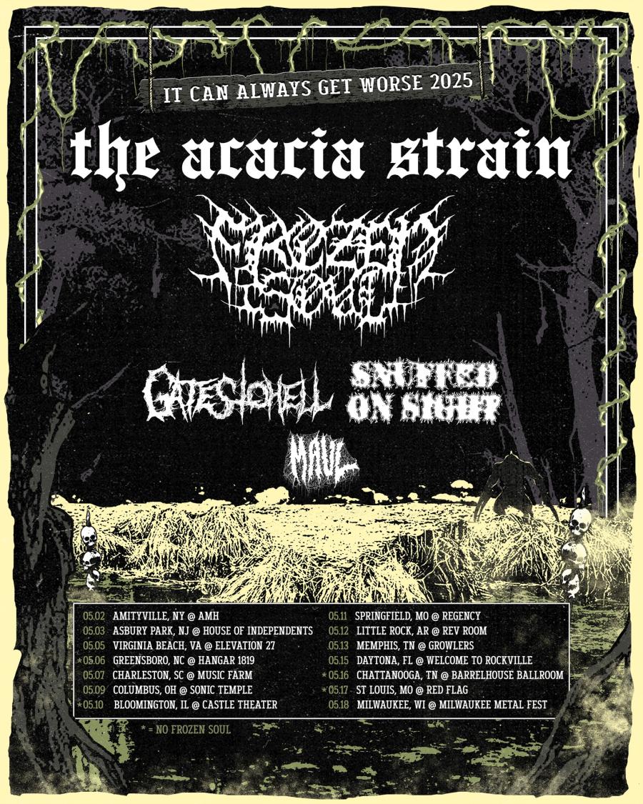 Event The Acacia Strain - Line up