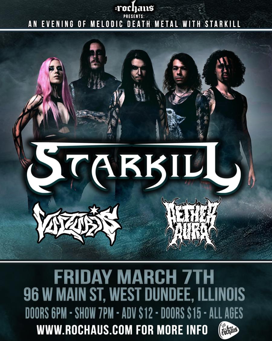 Starkill + Aether Aura - 07/03/2025 - West Dundee - Rookies Rochaus ...