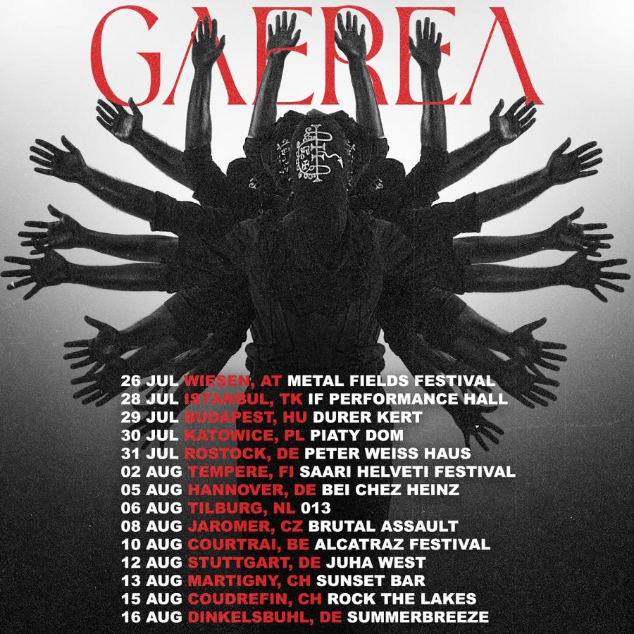 Event Gaerea - Line up