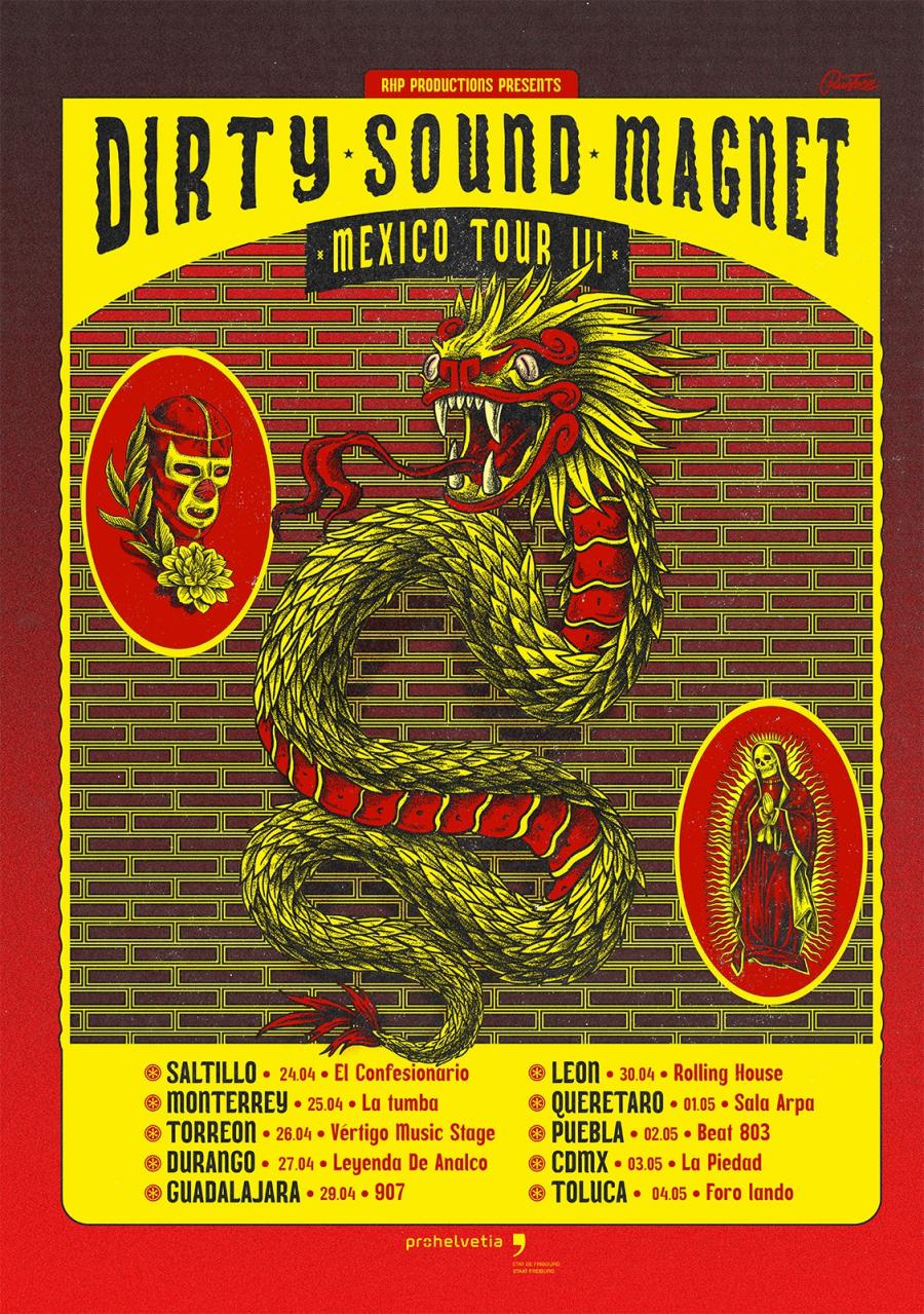 Event Dirty Sound Magnet - 26/04/2025 - Torreón - Vértigo - Mexico