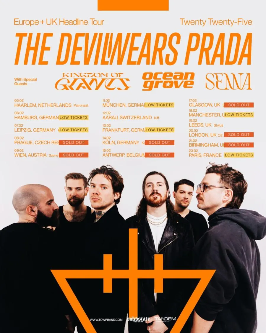 Concert The Devil Wears Prada - 13/02/2025 - Frankfurt - Batschkapp ...
