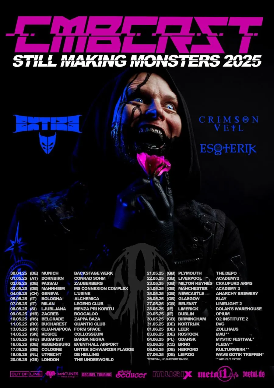Concert Combichrist - 13/05/2025 - Cluj-Napoca - Form Space - Roumanie