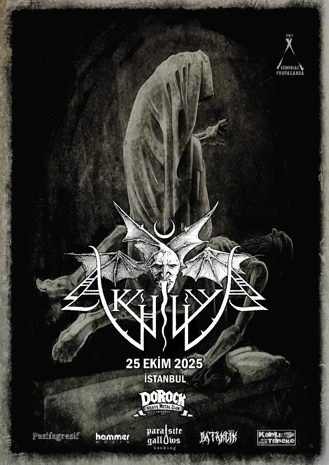 Event Akhlys - 25/10/2025 - Istanbul - Dorock Heavy Metal Club - Turkey