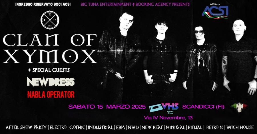 Event Clan Of Xymox - Line up