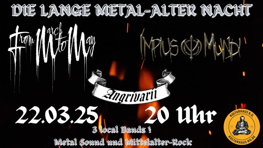 From March To May + Impius Mundi - Line up