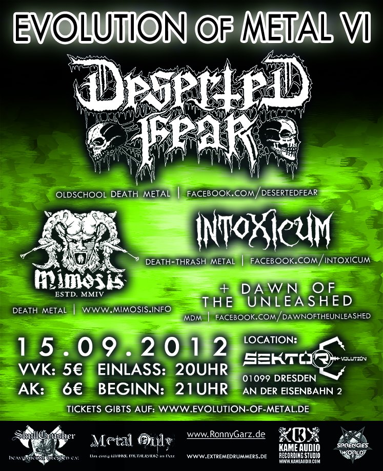 Evolution Of Metal IV - Groupes