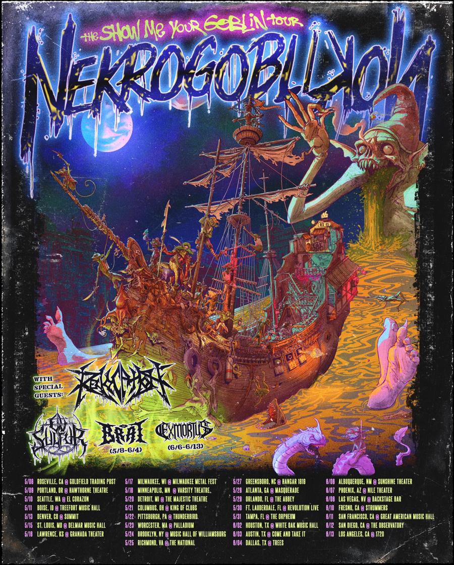 Event Nekrogoblikon - Line up
