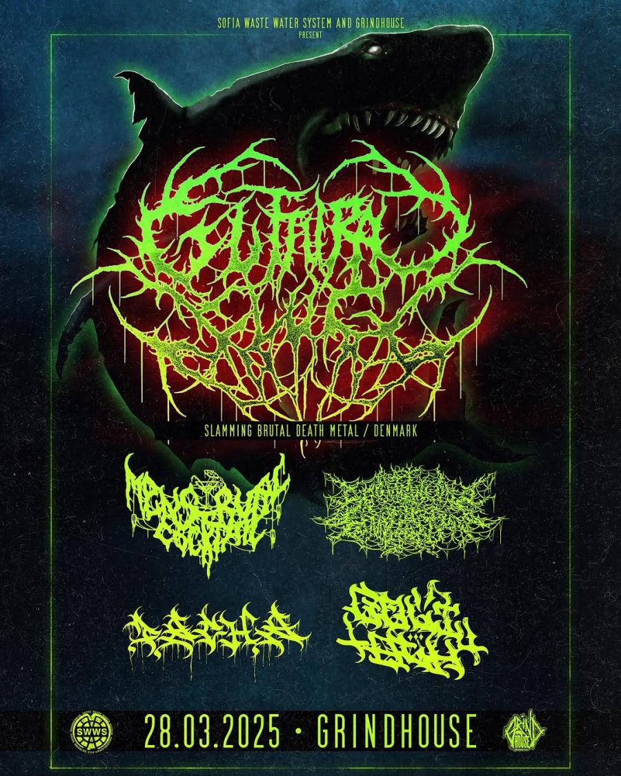Concert Guttural Slug - 28/03/2025 - Sofia - Grindhouse - Bulgarie
