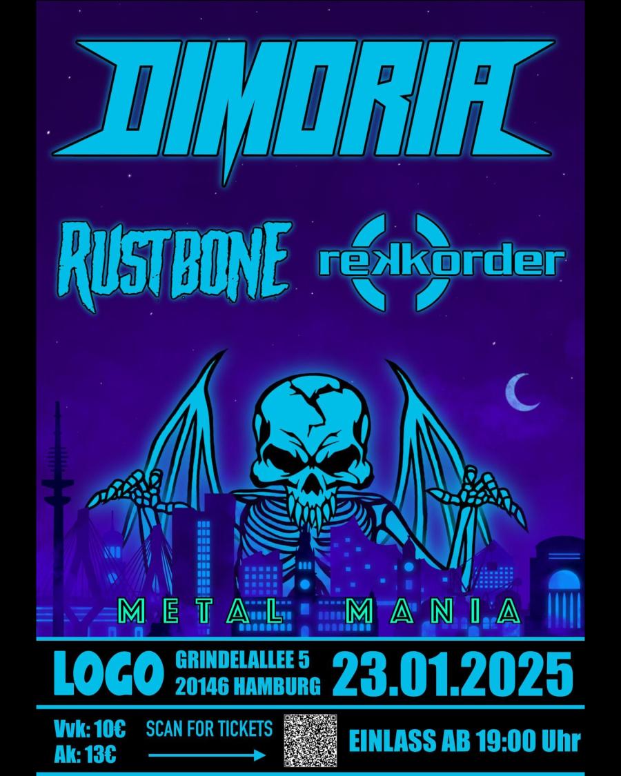 Dimoria + Rustbone - Line up