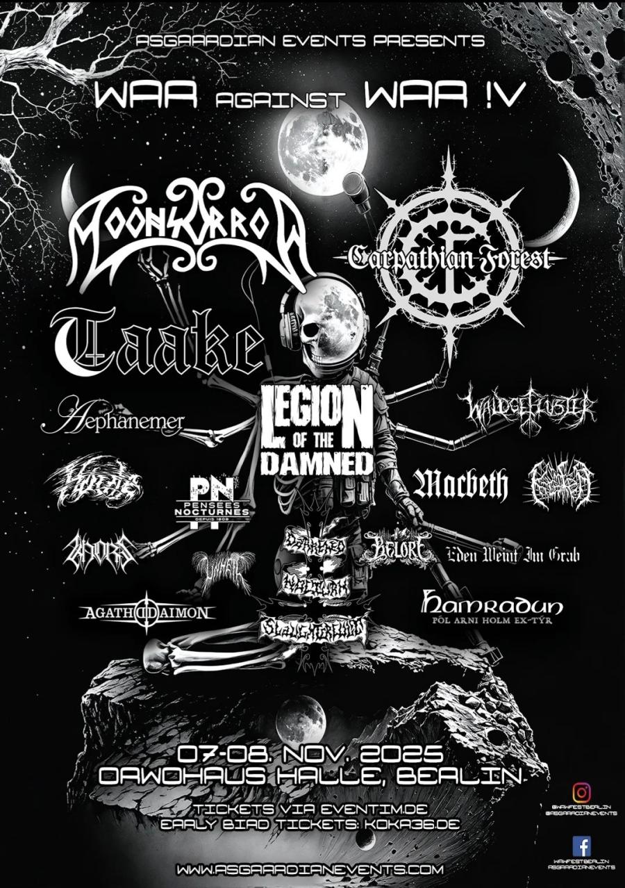 War Against War 2025 - FAQ