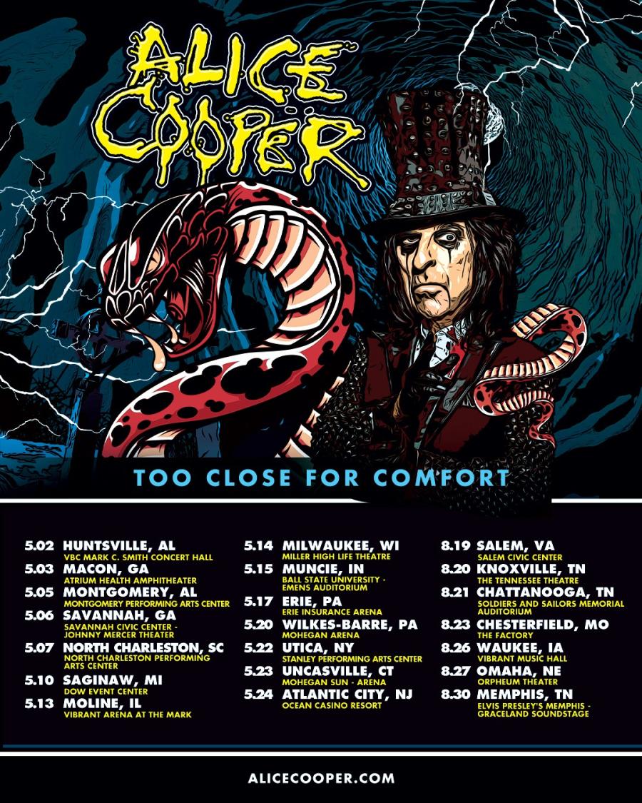Event Alice Cooper - 13/05/2025 - Moline - Vibrant Arena at The MARK ...