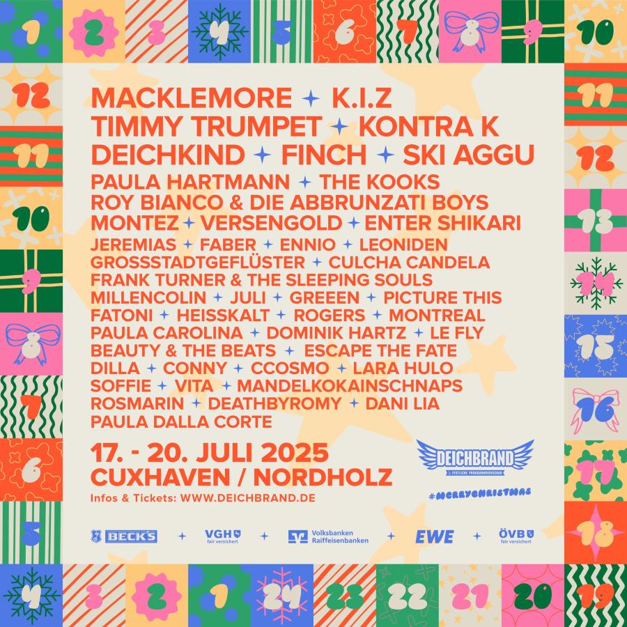 Deichbrand Festival 2025 - 17/07/2025 (4 Tage) - Nordholz - Deutschland