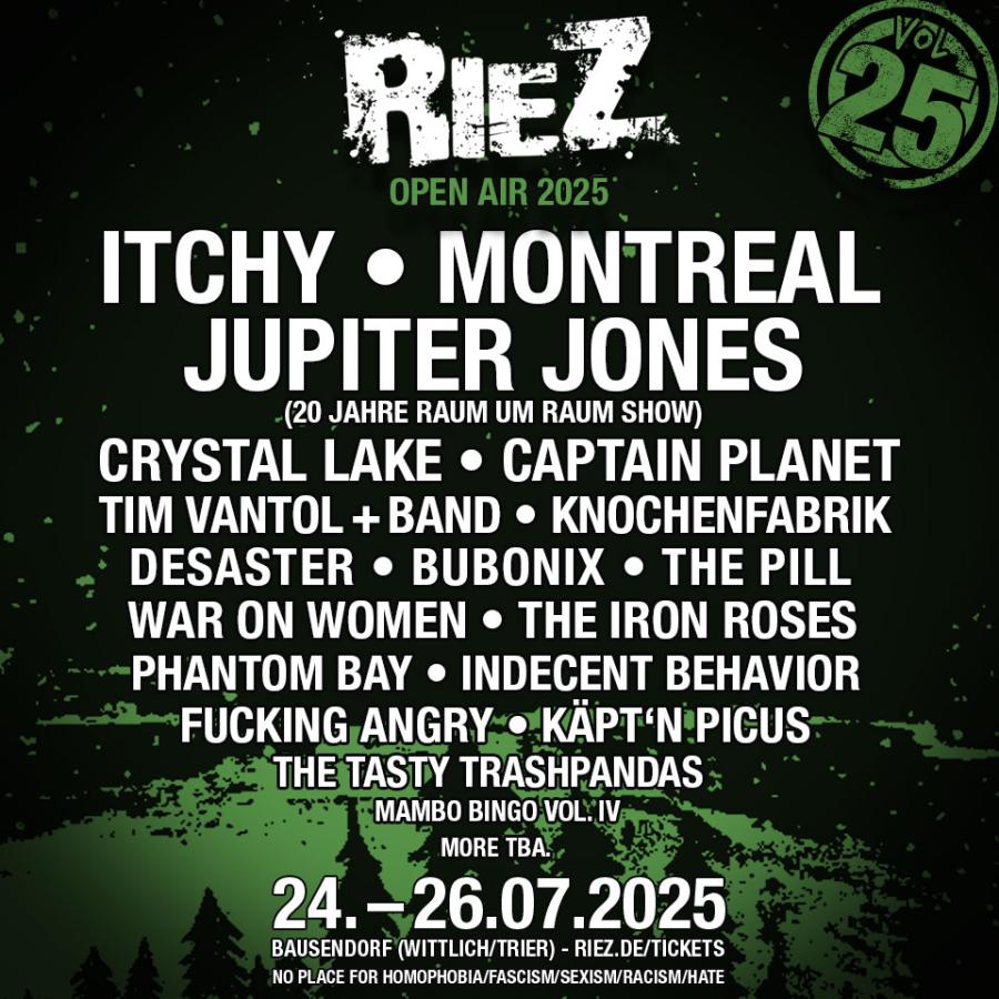 Riez Open Air 2025 - Groupes