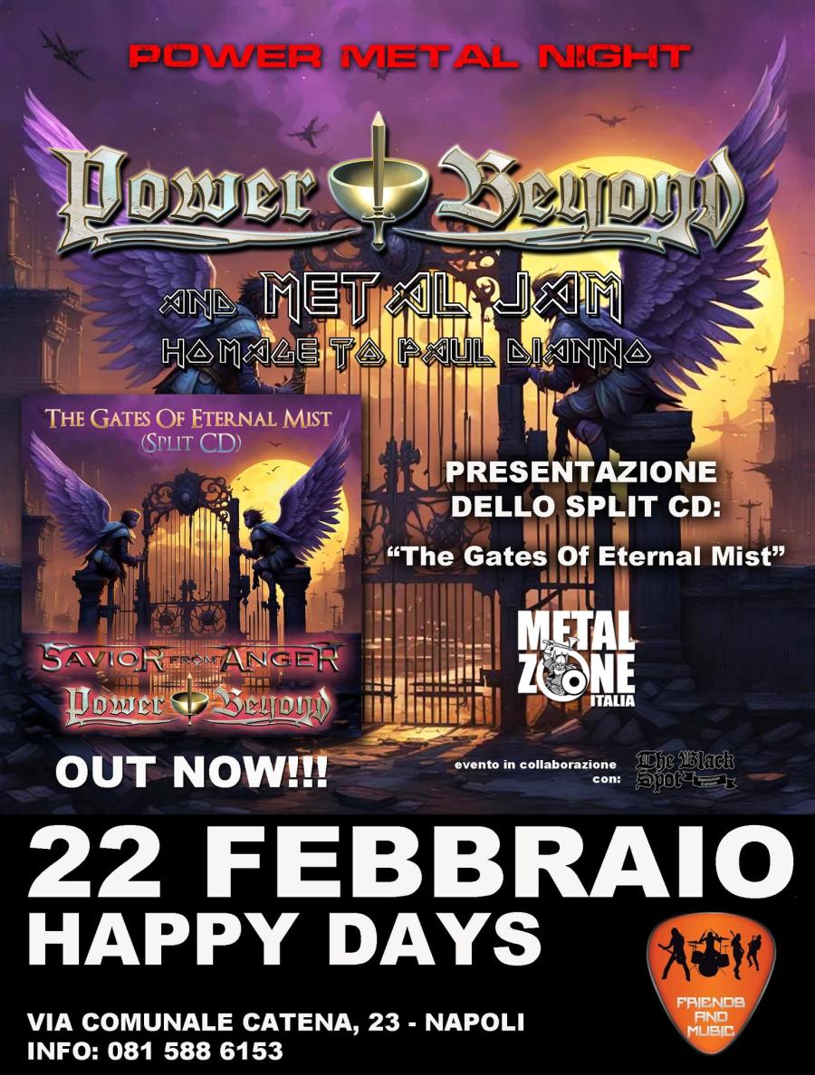 Power Beyond - The Gates Of Eternal Mist Release Party - 22/02/2025 ...
