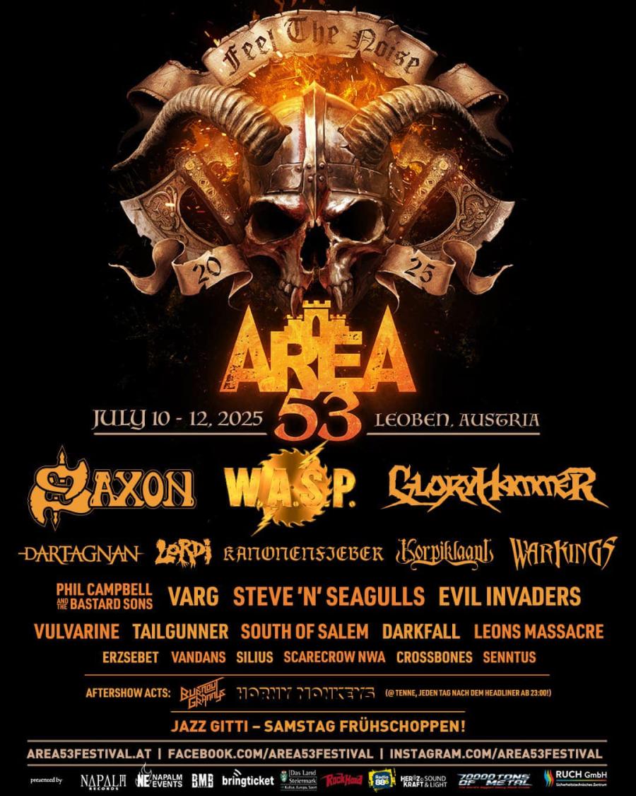 Area 53 Festival 2025 - 10/07/2025 (3 Días) - Leoben - Austria