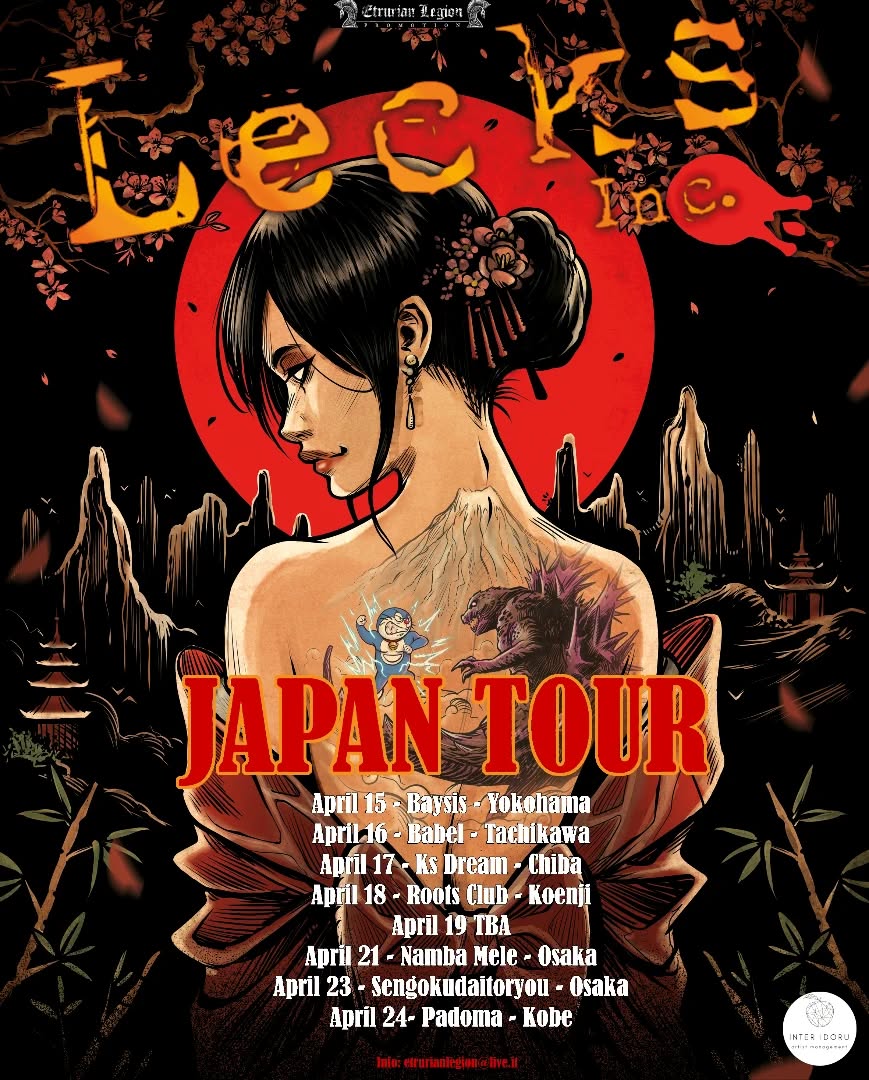 Lecks Inc. - Japan Tour 2025 - Line up