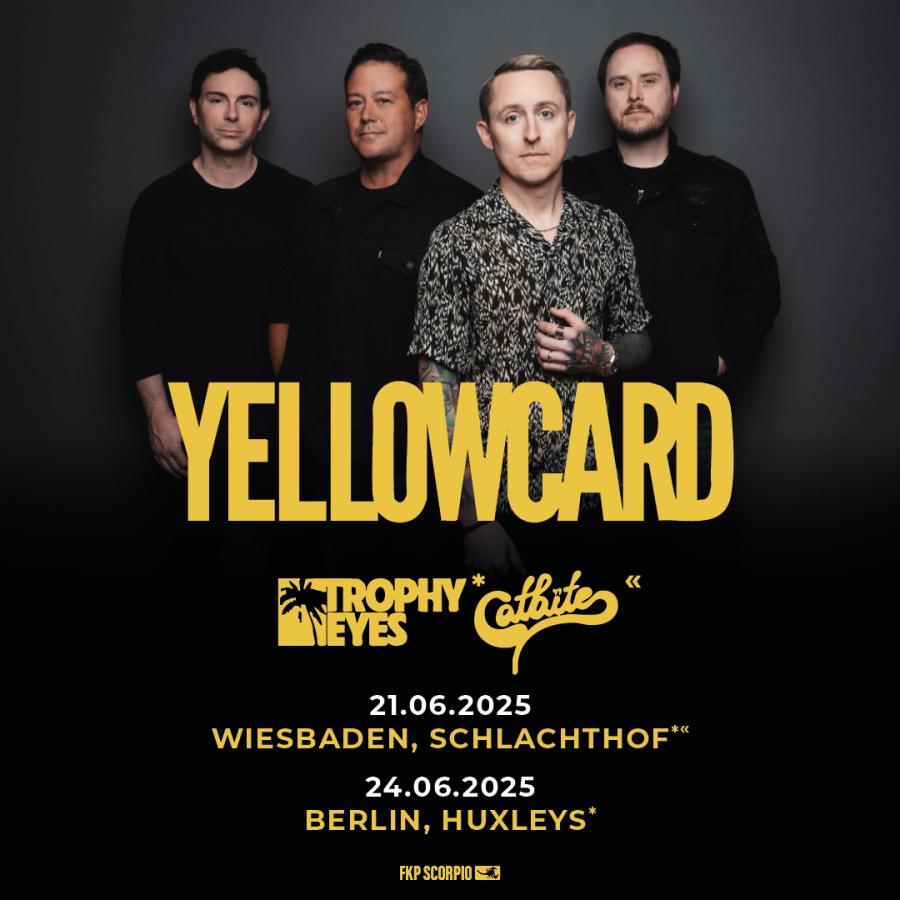 Event Yellowcard - Line up