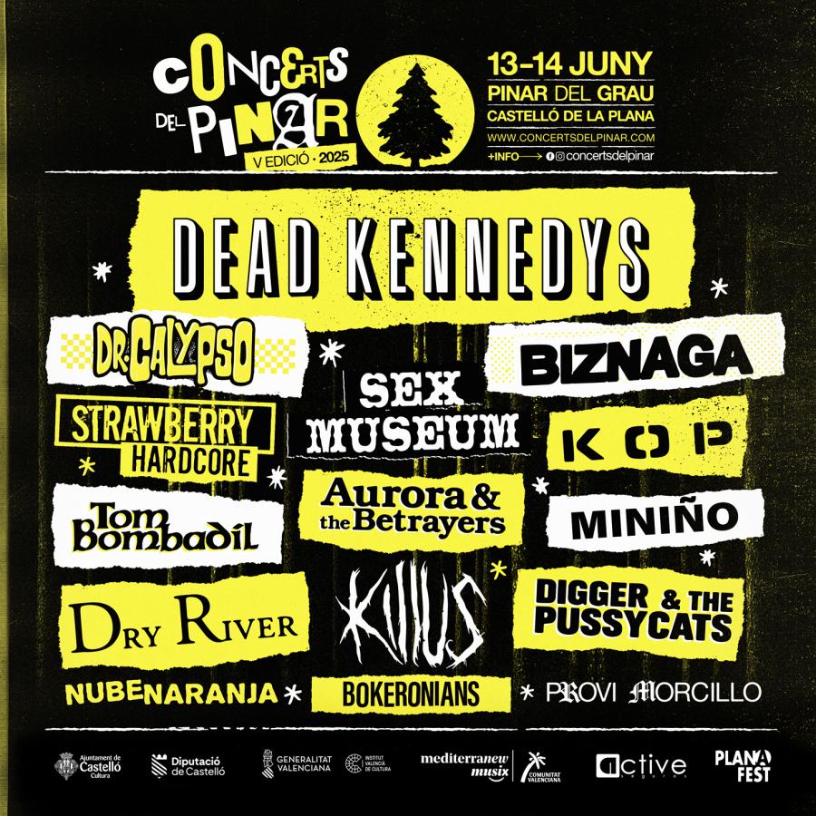 Concerts del Pinar 2025 - 13/06/2025 (2 days) - Castelló - Spain