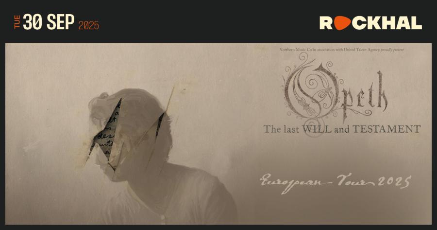 OPETH - Rockhal - Line up