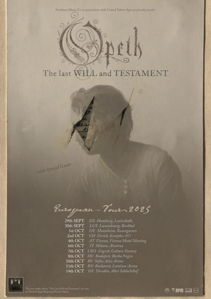 Concert Opeth - Groupes