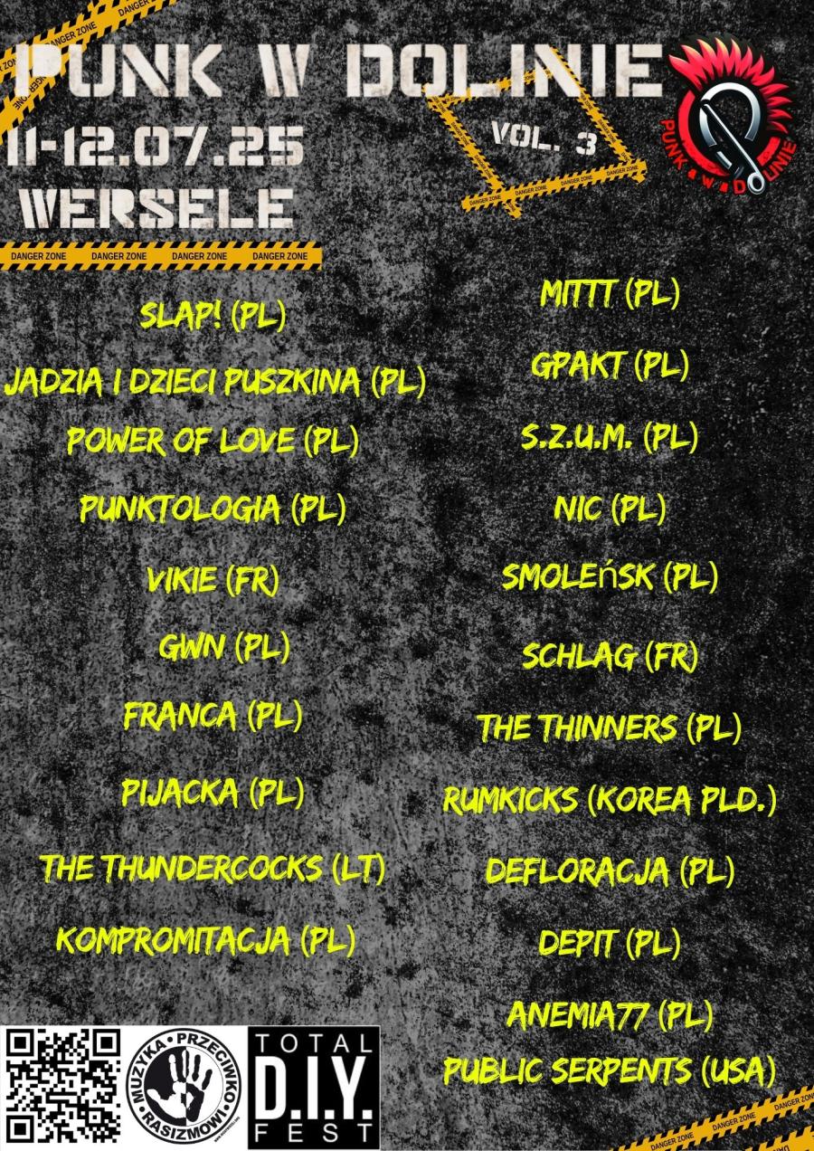 Punk w Dolinie DIY vol.3 - FAQ