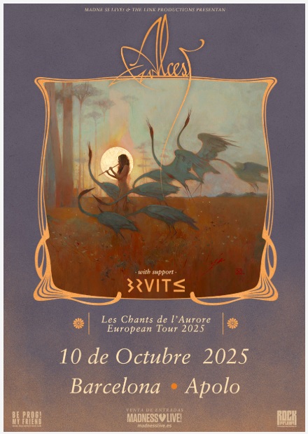 Alcest - Les Chants de l'Aurore European Tour 2025 - Line up