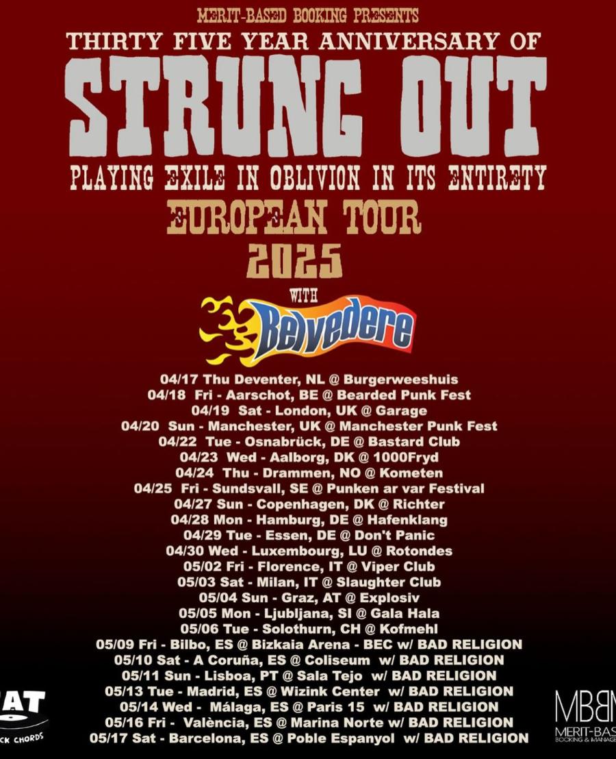 Event Strung Out - Line up