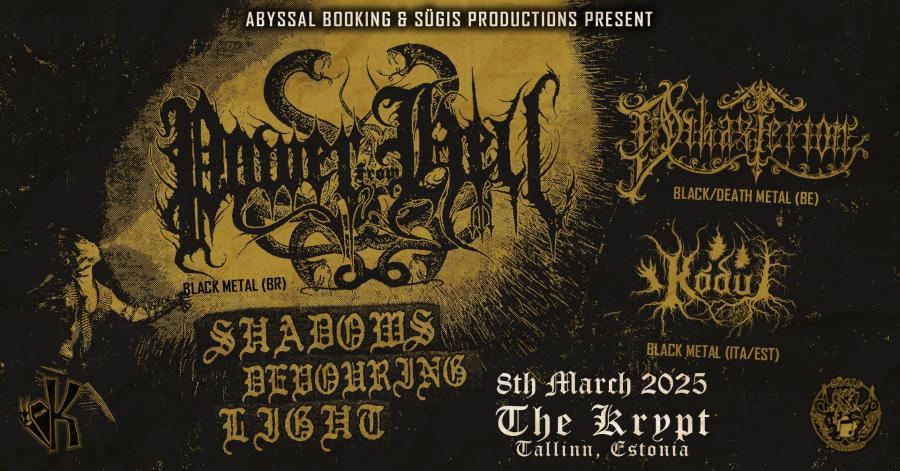 Power From Hell - European Tour 2025 - Line up